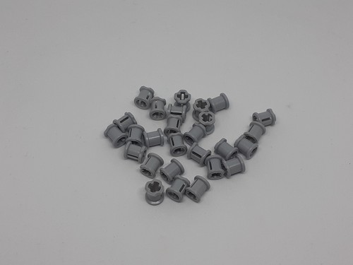 25x LEGO Technic 3713 Stopper Female Large Light Grey Technique Bush ...
