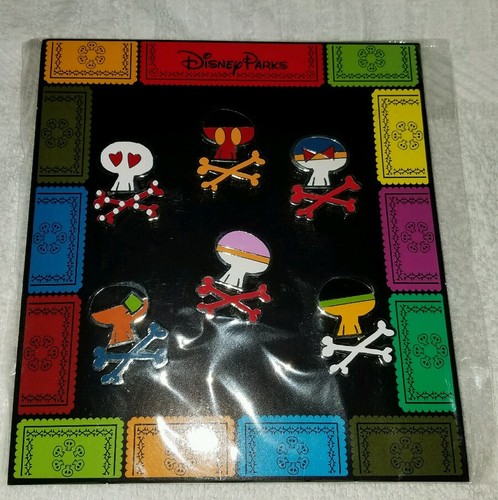 Disney Trading Pins Sugar Skulls and Crossbones Character Pins FREE ...