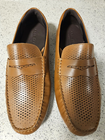 Cole Haan Grand Laser Penny Driver Loafer British Tan/Java Mens Sz 12 ...