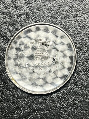 genuine Omega case back ref 132.004 | eBay