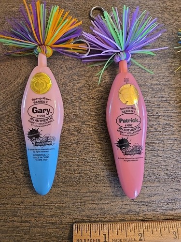 SpongeBob Kooky Klicker Collectible Pens Lot of 8 See All Pics & Descr ...