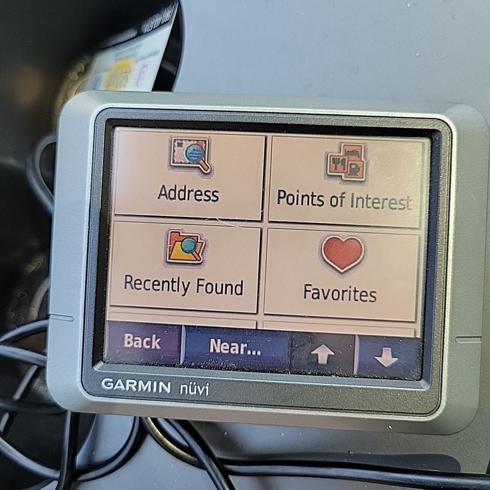 Garmin Nuvi 200 Nüvi 200 GPS Touchscreen Navigation Unit TESTED! Works ...