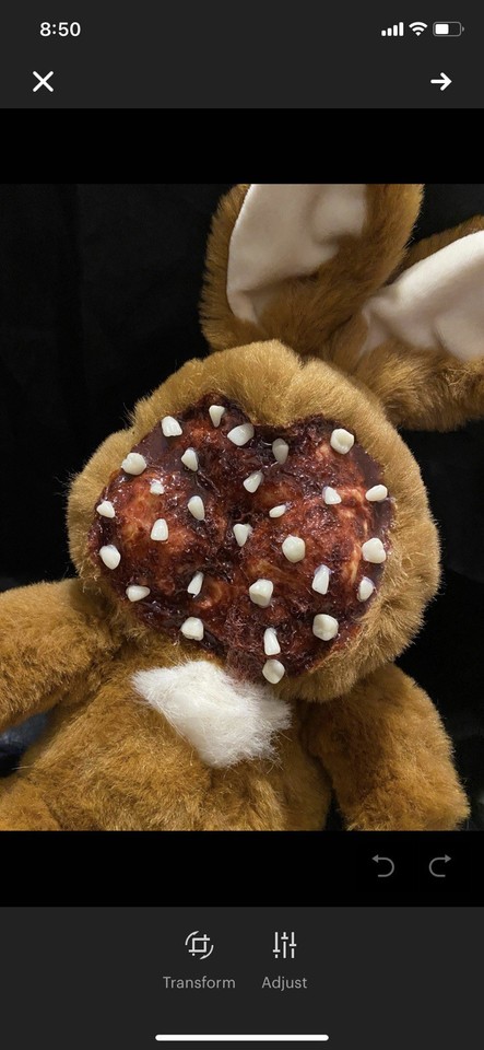 CREEPY CUTE Horror Tooth Fairy Bear Plush Oddities and Curiosities | eBay