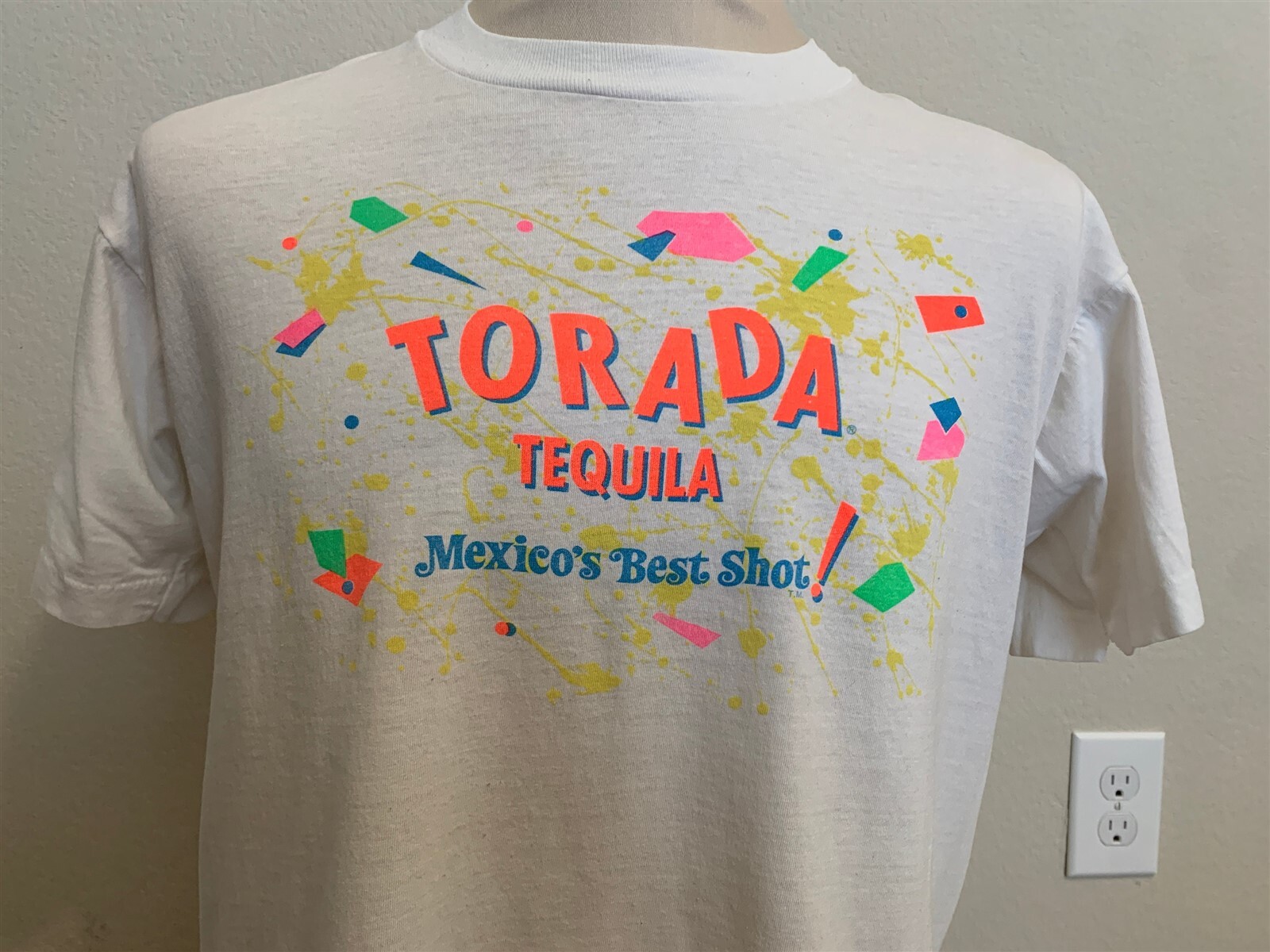 Vintage 80's Torada Tequila Mexico's Best Shot! T Shi… - Gem