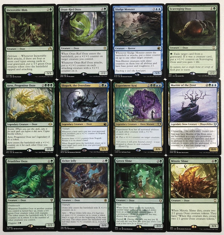 EDH Ooze Deck - Commander MTG Magic the Gathering | eBay