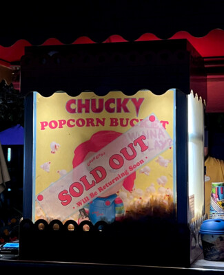 Universal Studios Halloween Horror Nights Chucky Popcorn Bucket Talking ...