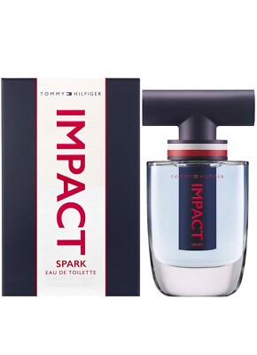 TOMMY HILFIGER IMPACT SPARK Cologne for Men 3.4 oz Eau de Toilette ...