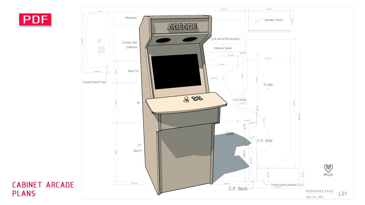 Arcade Controller Plans