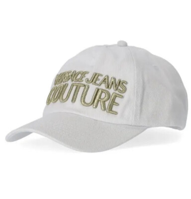 Versace Jeans Couture White Gold Baseball Cap With Logo | eBay