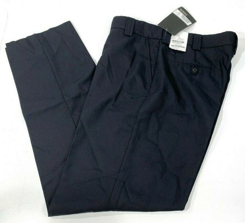 NEW 30x36 MENS BLAUER 4 POCKET POLY WOOL BLEND LT PANTS 8554 DARK NAVY ...