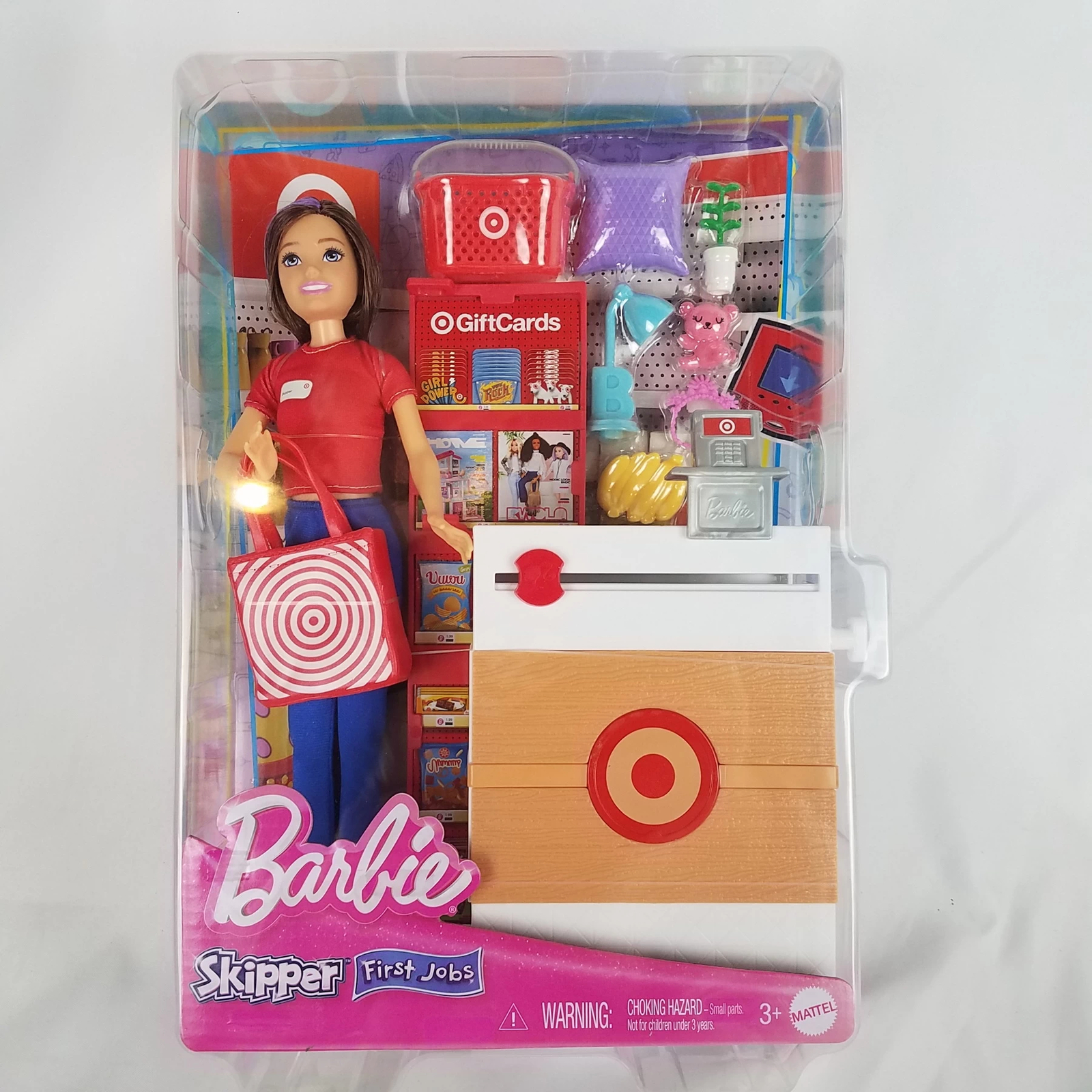 Barbie SKIPPER & Playset First Job Target Supermarket | eBay