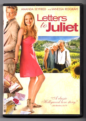 Letters to Juliet Amanda Seyfried Vanessa Redgrave DVD - LIKE NEW | eBay