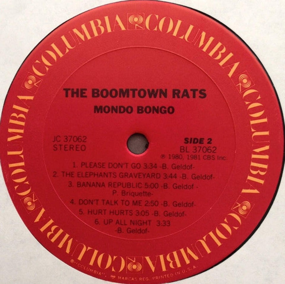 The Boomtown Rats - Mondo Bongo | eBay