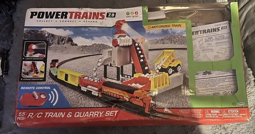 Power Train 2.0 Rc Train And Quarry Set Box Is Tatty But Set Is ...
