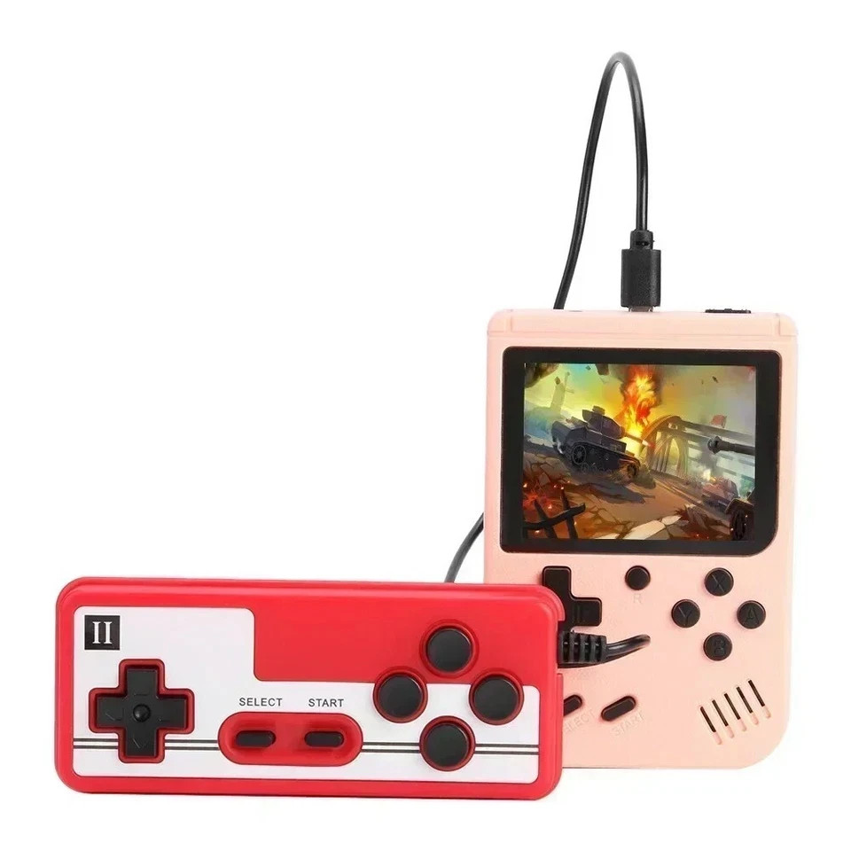 500 Classic Games Handheld Retro Video FC Game Console Player For Kids ...