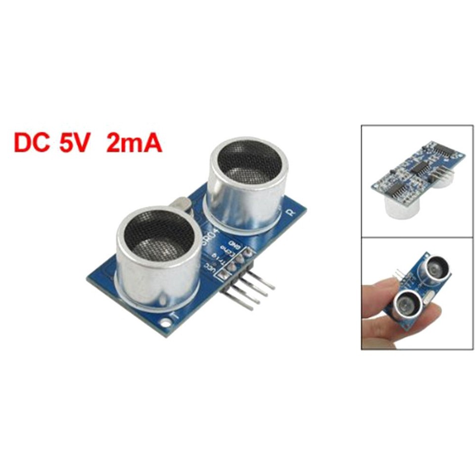 2 Pcs Ultrasonic Ranging Module Position Sensors Distance Measuring ...