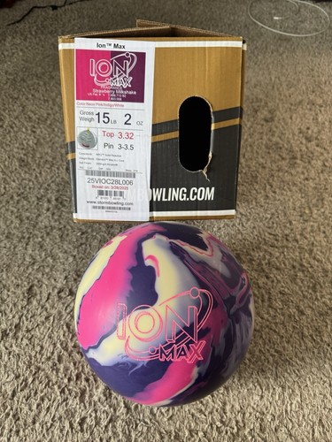 NIB 15# Storm Ion Max Bowling Ball Awesome Pour! | eBay