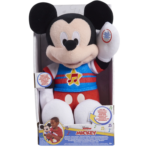 Disney Junior Mickey Mouse Funhouse Singing Fun Mickey Mouse 13 Inch ...
