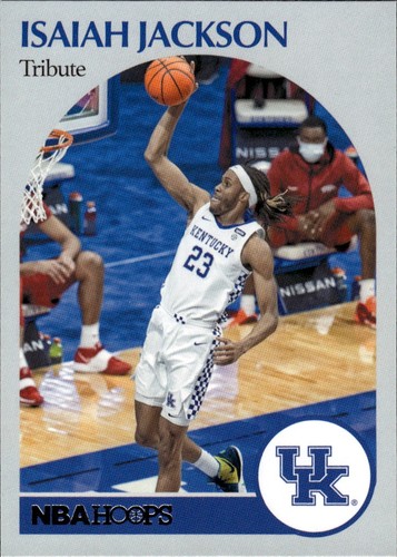 2021 Panini Chronicles Draft Picks #67 Isaiah Jackson Kentucky Wildcats ...