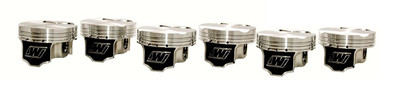 WISECO 87.5MM 8.5:1 CR FORGED PISTONS FOR NISSAN 300ZX VG30DETT TWIN ...