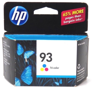 New HP 93 Tri-Color INK CARTRIDGE C9361WN GENUINE OEM NIB | eBay