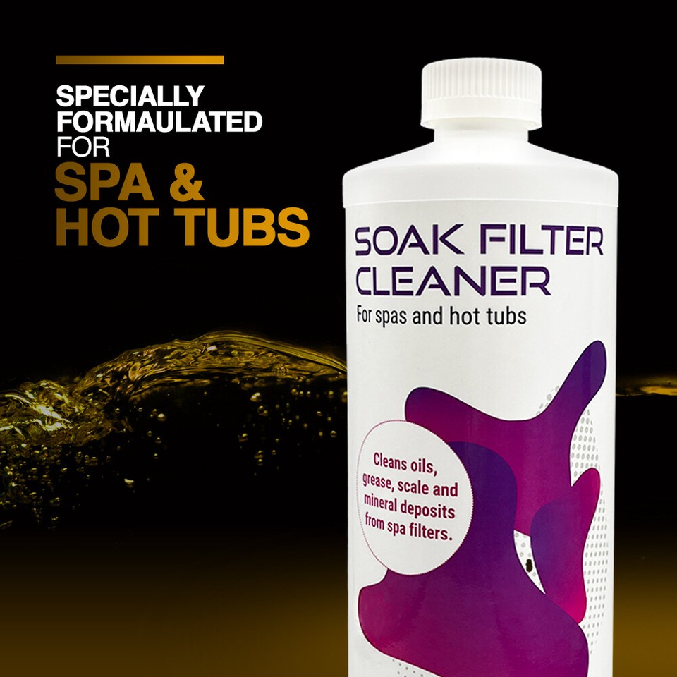Puri Tech Spa Soak Filter Cleaner 4 Pack Effectively Removes Minerals ...