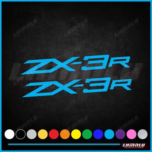 6pcs For KAWASAKI ZX-3R Sticker Motorcycle Fairing Decal Bodywork Vinyl ...