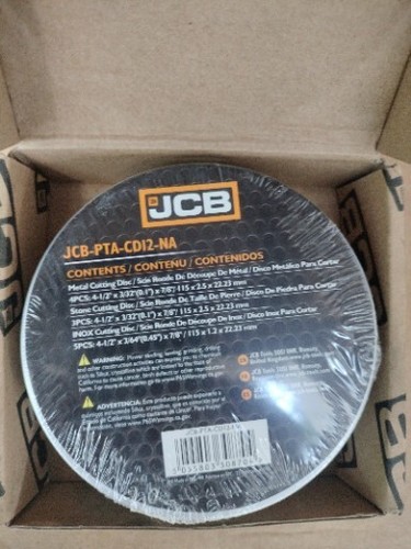 JCB - 12 Piece Cutting Disc Set | 4-1/2"" Discs | eBay