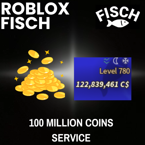 🐟 ROBLOX Fisch | COINS 100+ MILLION | Fast Delivery ⭐CHEAPEST⭐ | eBay