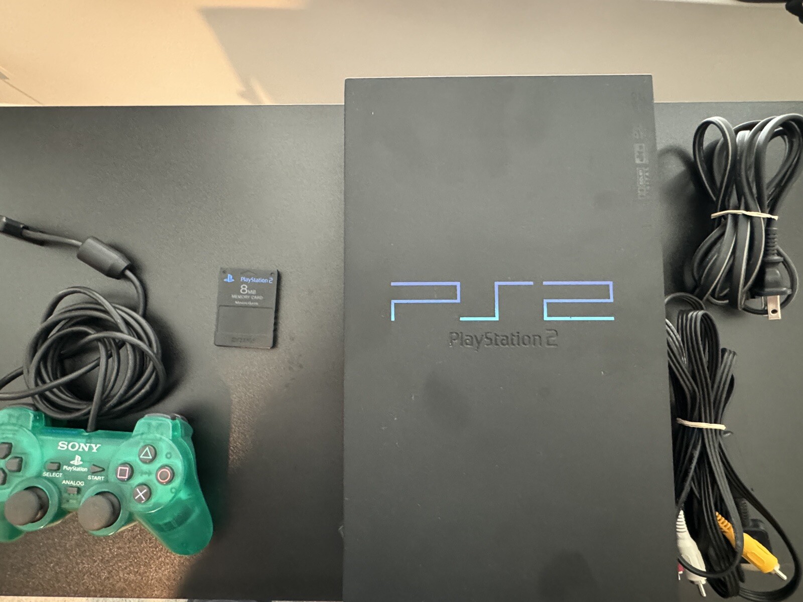 Sony PlayStation 2 Console - Black (SCPH-39001)