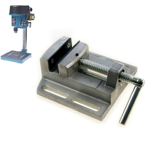 SP10008008 2.5" Mini Pillar Drill Press Vice Milling Workshop Dual Jaw ...