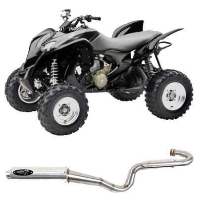 Barker's Honda TRX 700XX Full Single Exhaust System