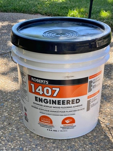 ROBERTS 1407 4 Gal. (16 qt.) Engineered Wood Flooring Adhesive | eBay