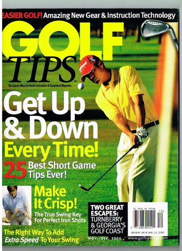 Golf Tips Magazine 25 Best Short Game Tip November December 2004 Shawn ...