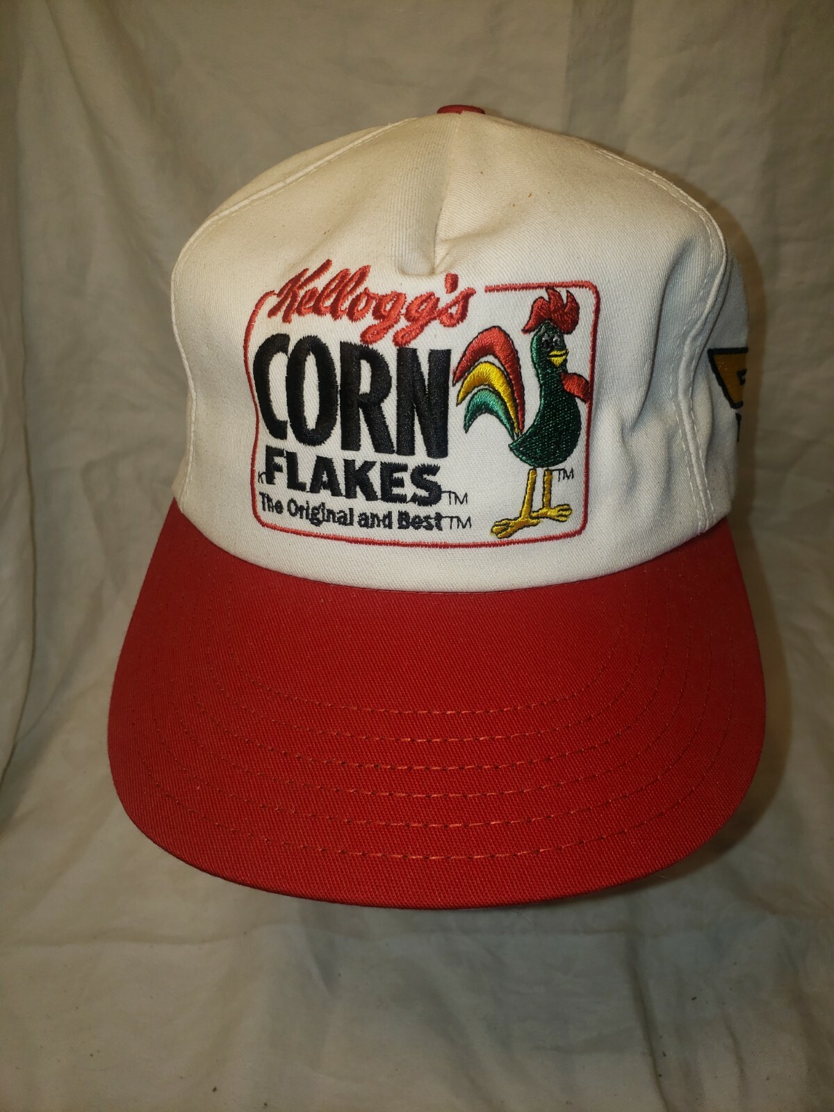 Kelloggs Corn Flakes #5 embroidered Racing hat Winsto… - Gem