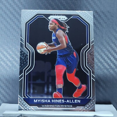 Myisha Hines-Allen 2021 WNBA Prizm #40 - Mystics | eBay