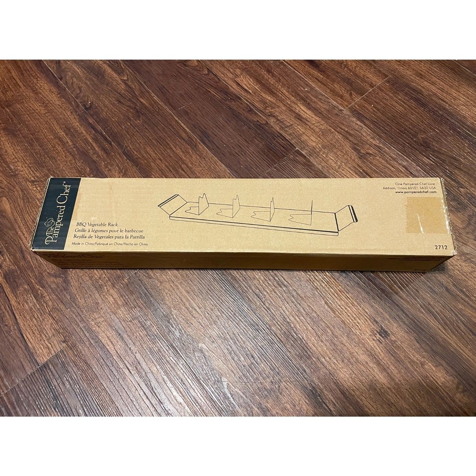 NIB Pampered Chef BBQ Vegetable Rack | eBay