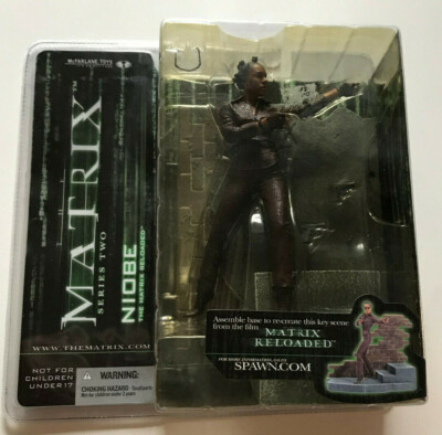VINTAGE THE MATRIX RELOADED REVOLUTIONS SERIES 2 NIOBE FIGURE NEW ...