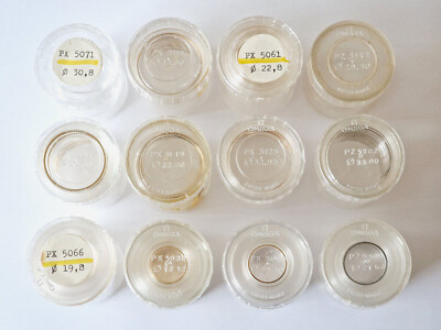 Genuine OMEGA Crystals / Glass Pick from list New Ω Symbol Engraved ...