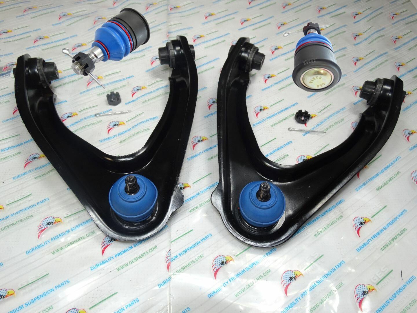 4 Front Upper Control Arms Lower Ball Joints For 97-01 Honda CR-V ...