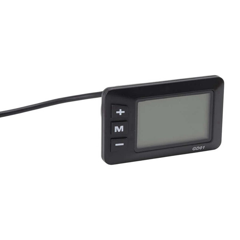 36V 48V Electric Bike GD01 LCD Display Panel with Ordinary Connector E ...