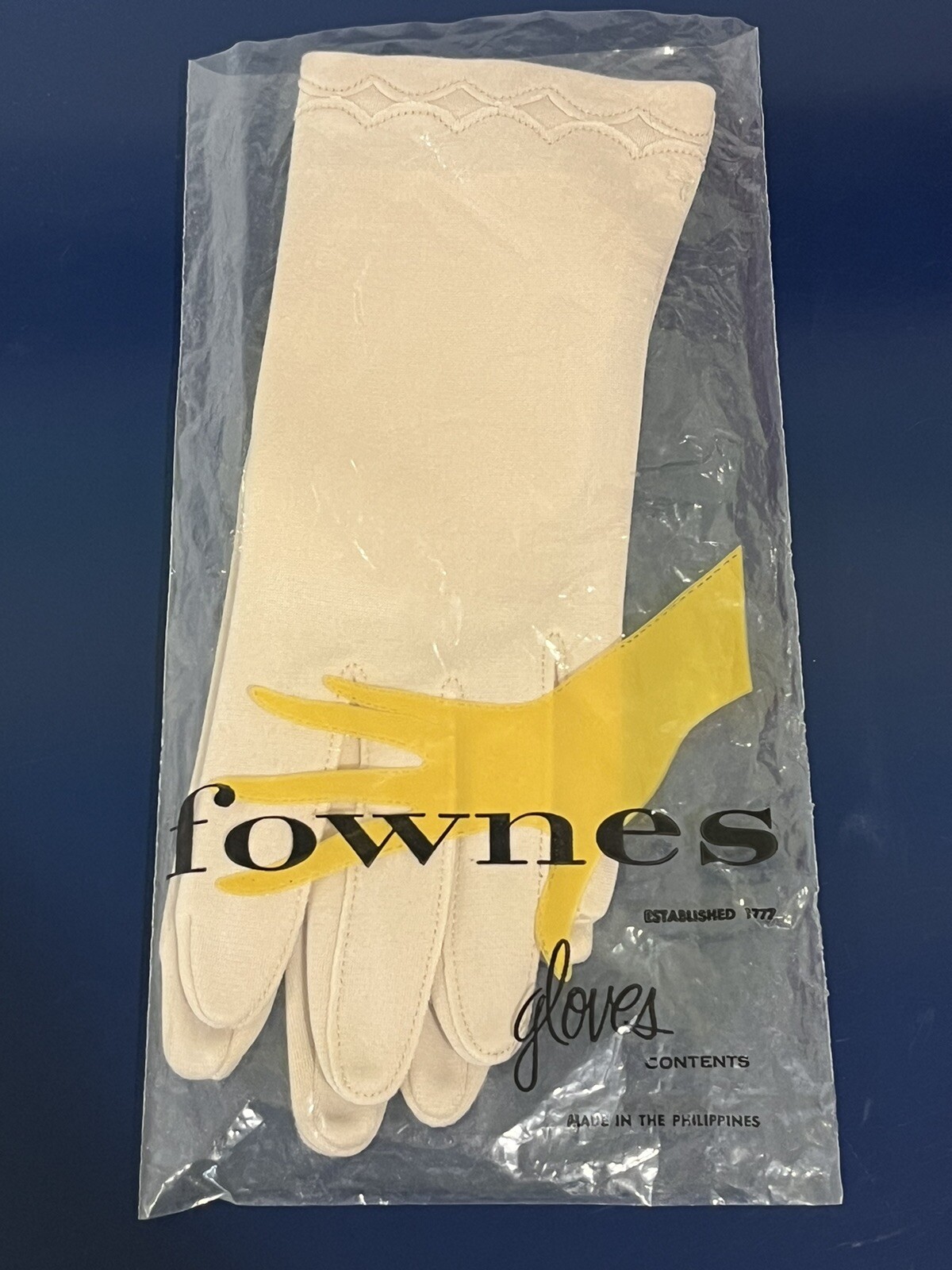 Townes Short Gloves Taupe Beige Soft Unlined Vtg 50s … - Gem
