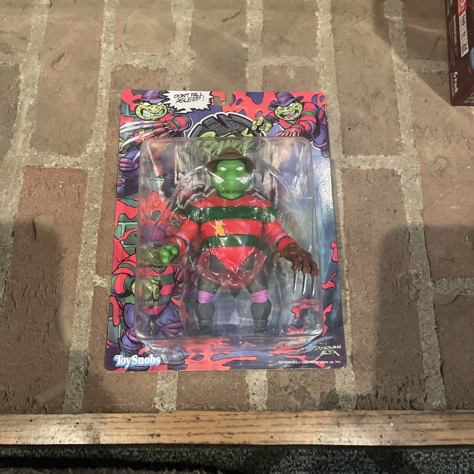 Toy Snobs TMNT Sewer Slashers Donny Krueger Freddie Nightmare On Elm ...