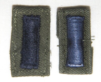 ORIGINAL PAIR USAF FIRST LIEUTENANT CLOTH RANK INSIGNIA | eBay