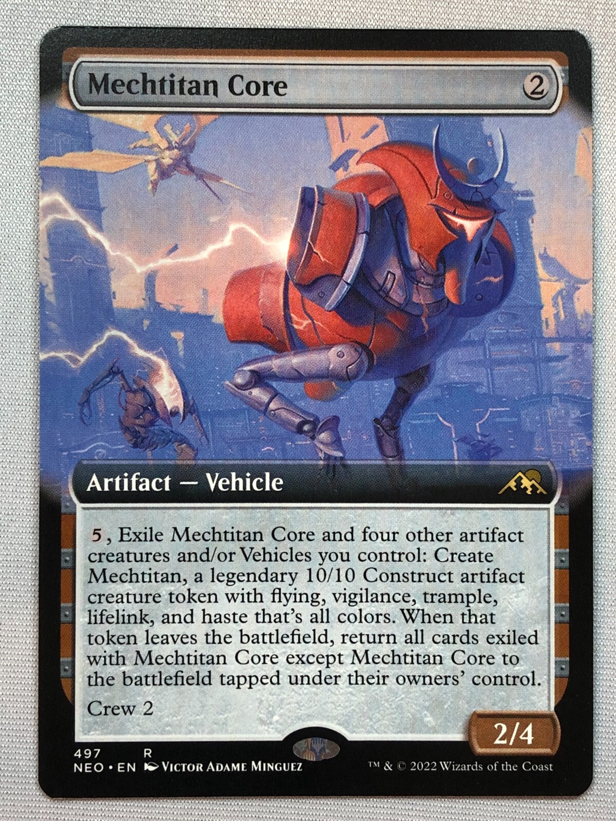 MTG Kamigawa: Neon Dynasty Mechtitan Core (Extended Art) 497 NM/M | eBay