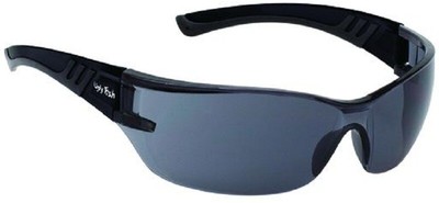 Ugly Fish COMMANDO SAFETY GLASSES 1-Pair Smoke Lens, Matt Black Frame ...