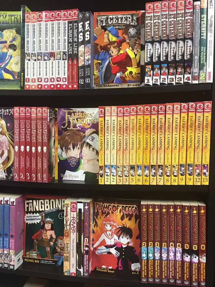 Manga Lot "E Thru H" ($6.99 Each) Read Description Oop Rare Graphic ...