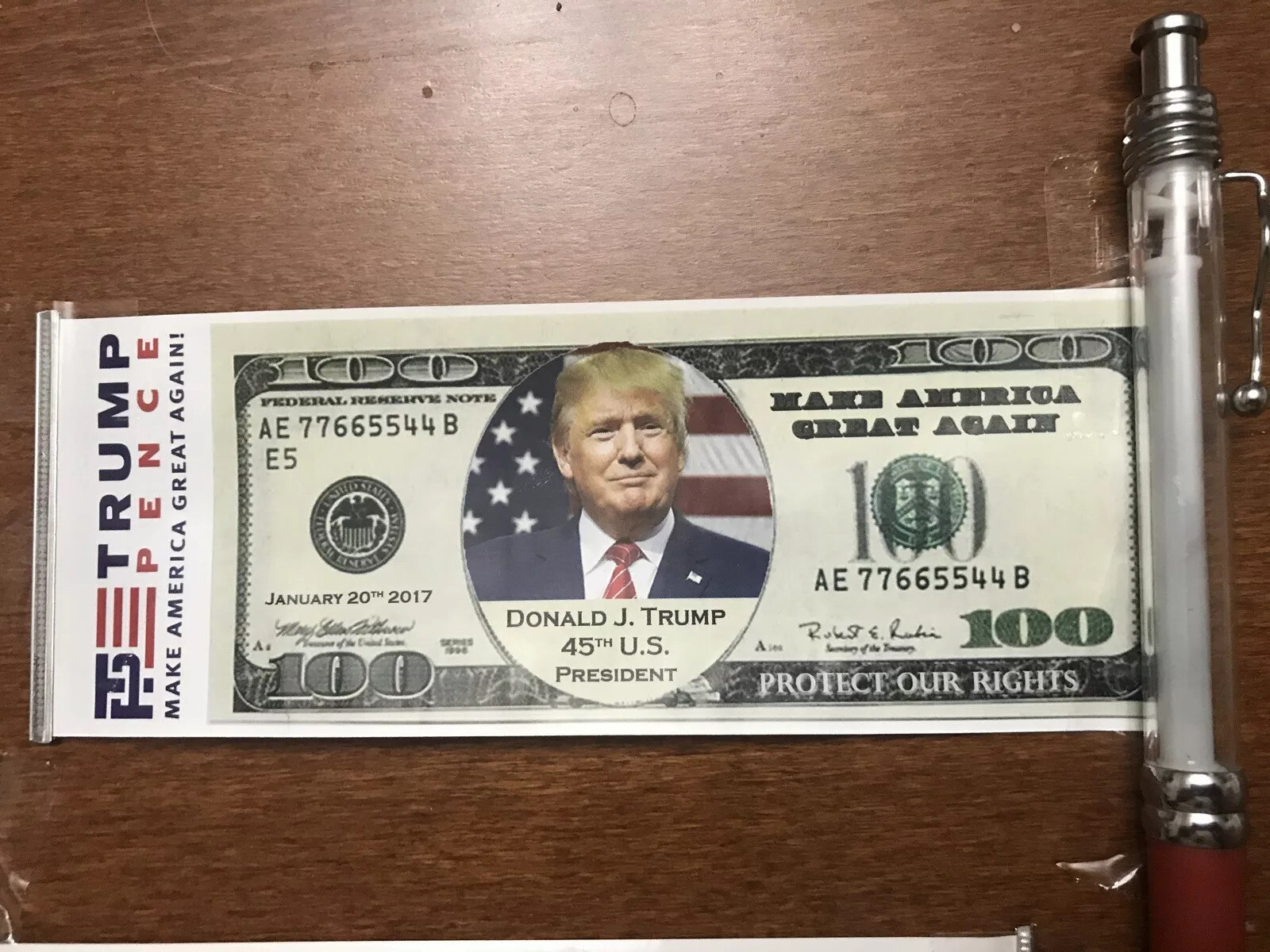 President Donald Trump Ball Pen Presidential Election Campaign Pens ...