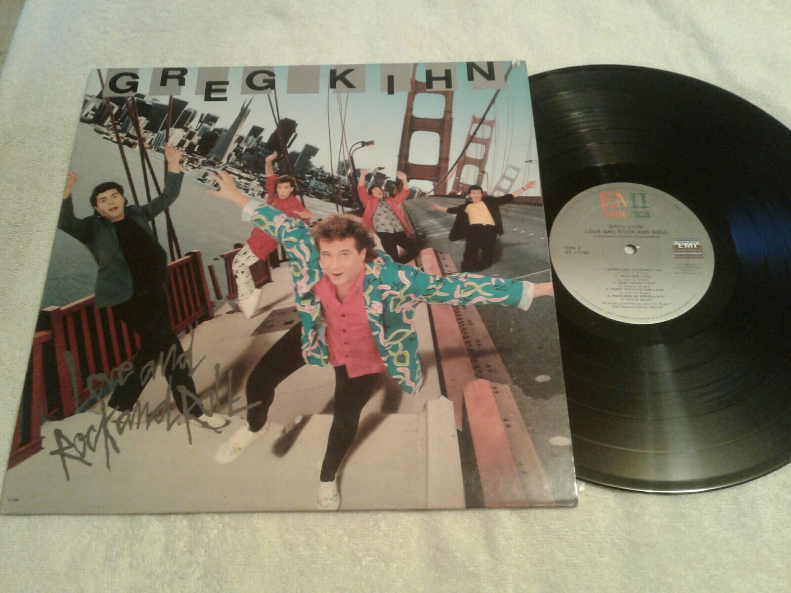 Lot 2 GREG KIHN LP's Kihnspiracy / Love & Rock & Roll Mint NM Rock | eBay