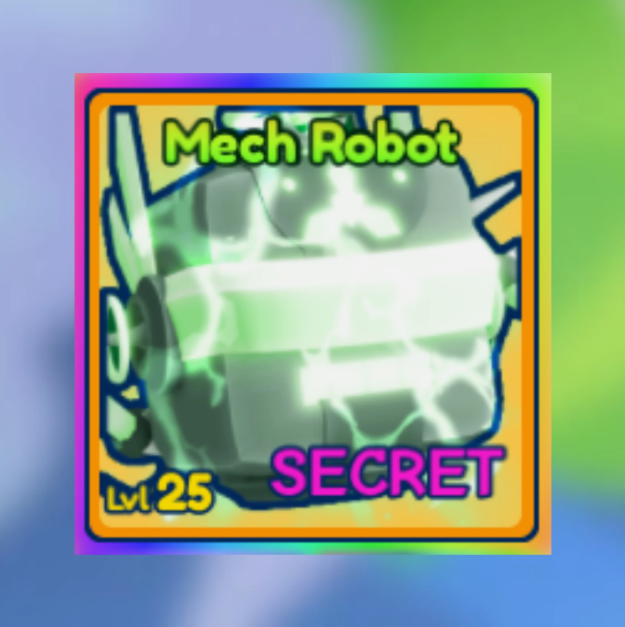 Shiny Mech Robot - Bubble Gum Simulator Infinity - BGSI Secret - Cheap ...
